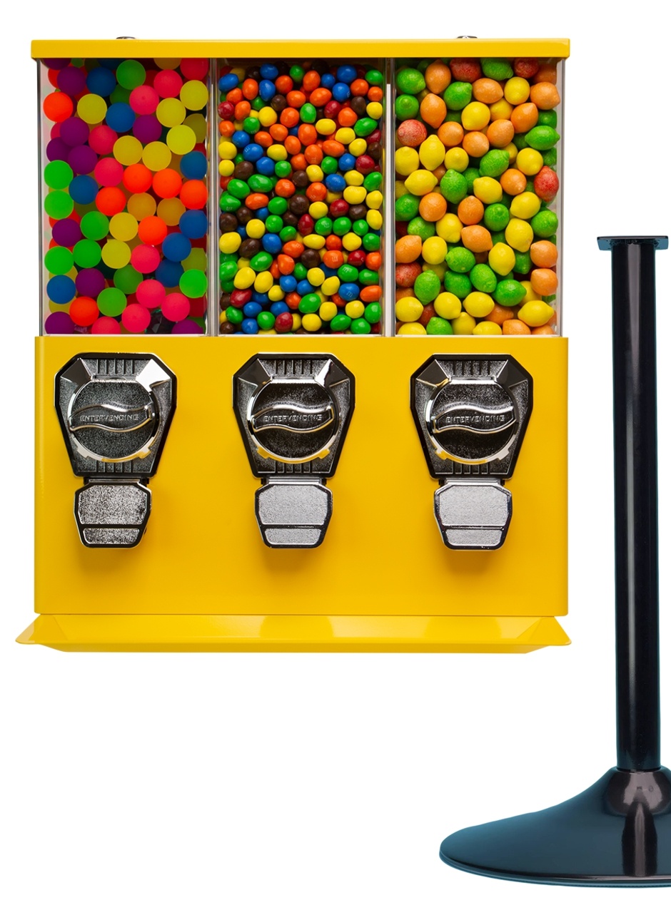 Buy bulk Triple Vending Machine with Interchangeable Canisters ...