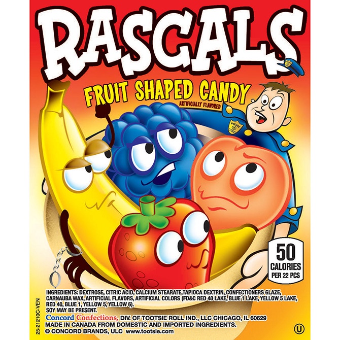 Buy Ruscals bulk vending candies for candy machines by Double Bubble ...