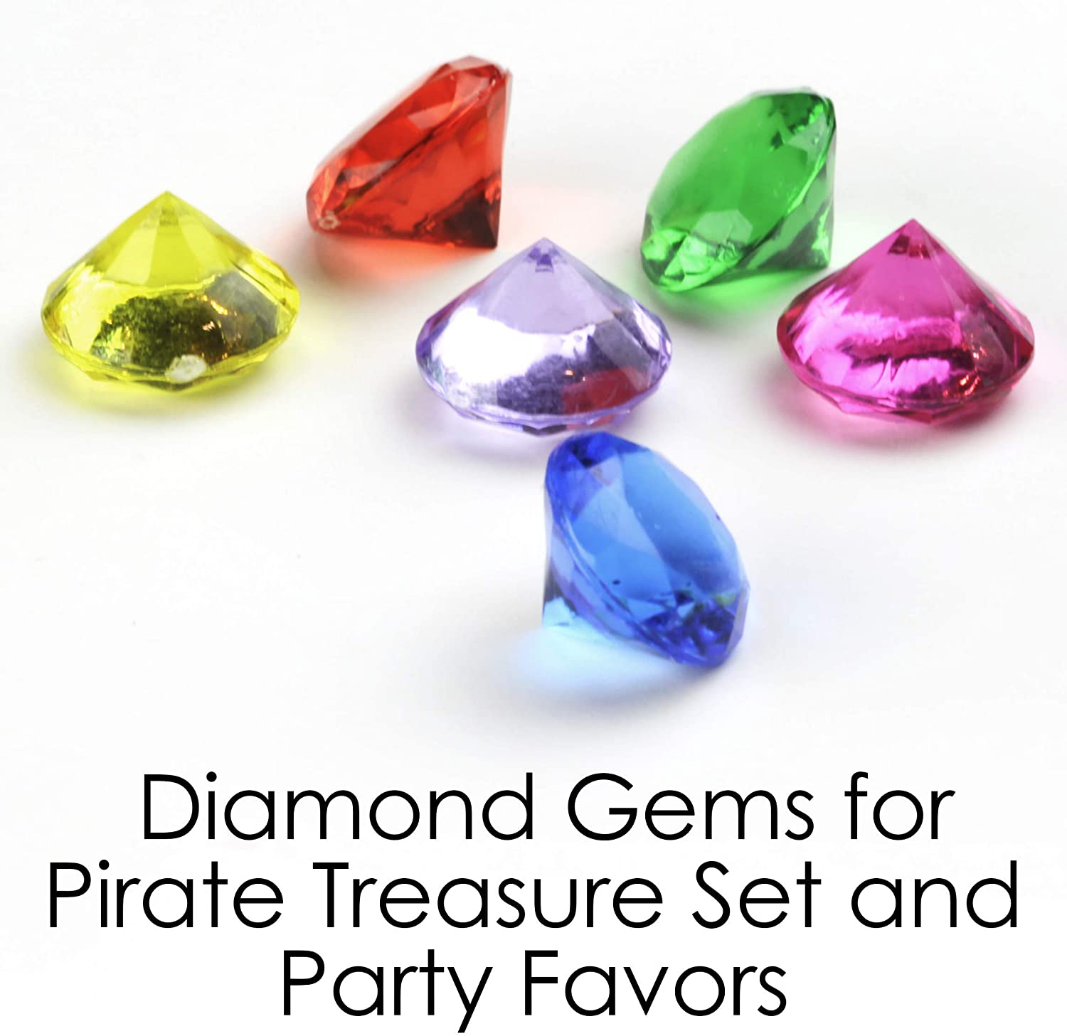 Buy Plastic Diamond Gems for Pirate Treasures - EnterVending