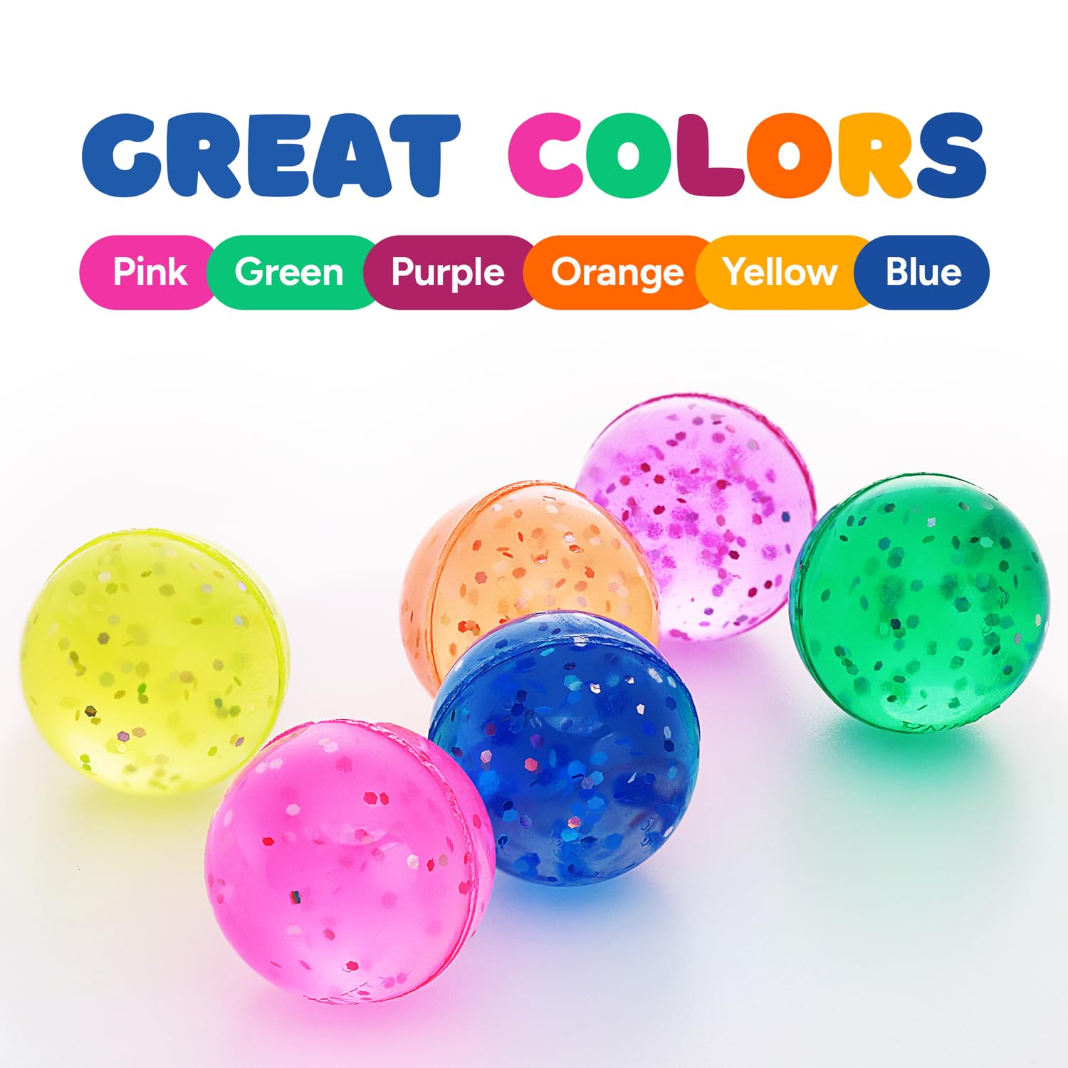 Buy Frosty Hi-Bounce Balls 25 mm bouncy balls - EnterVending