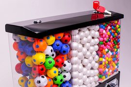 Buy bulk Triple Vending Machine with Interchangeable Canisters ...