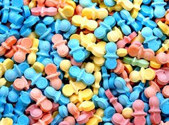 Buy Flower Power bulk vending candies for candy machines by Double ...